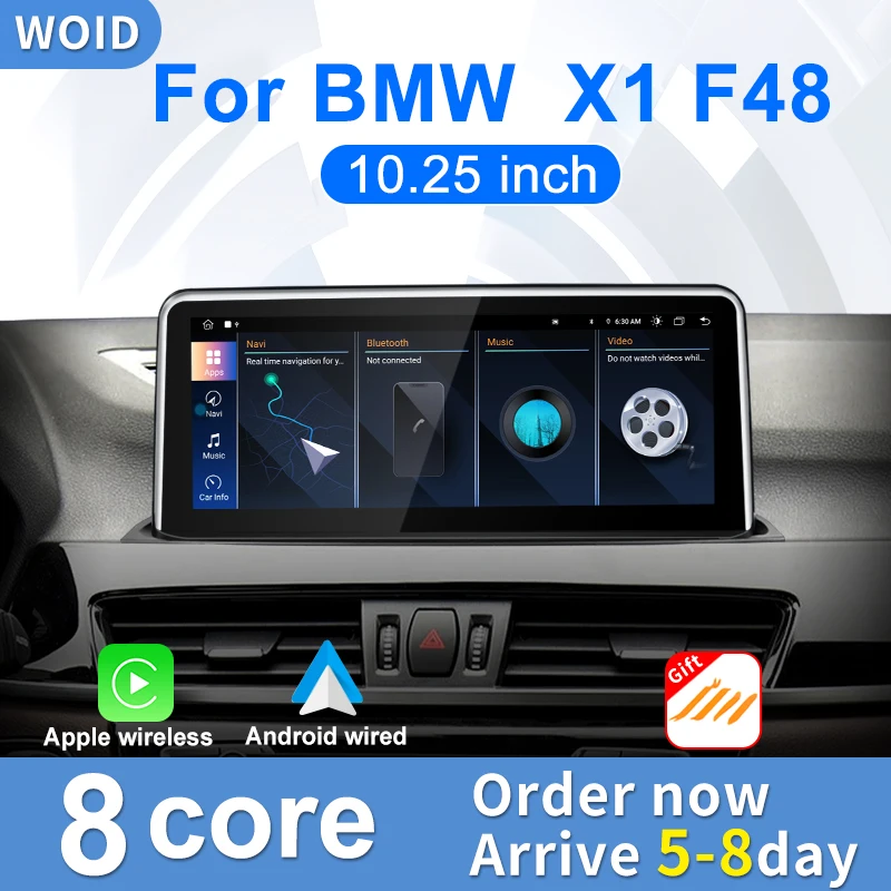 ID8-For-BMW-X1-F48-2016-2021-NBT-EVO-Android-Auto-Radio-Car-Central ...