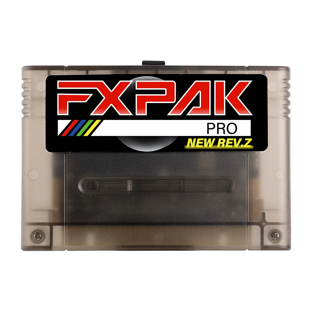 FXPAK Pro SD2 Rev.Z 5000 in 1 SNESゲームカートリッジ Cyclone IVチップ搭載 JP/EU/US 16 ...