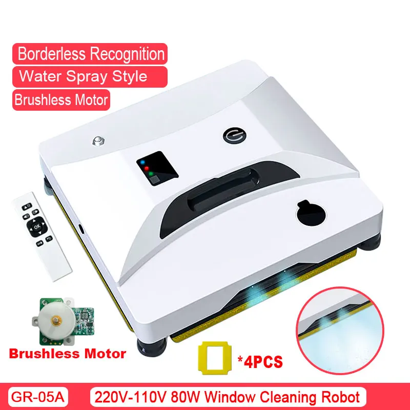 Intelligent-Upgrade-of-Window-Spray-Cleaning-Robot-Brushless-Motor ...