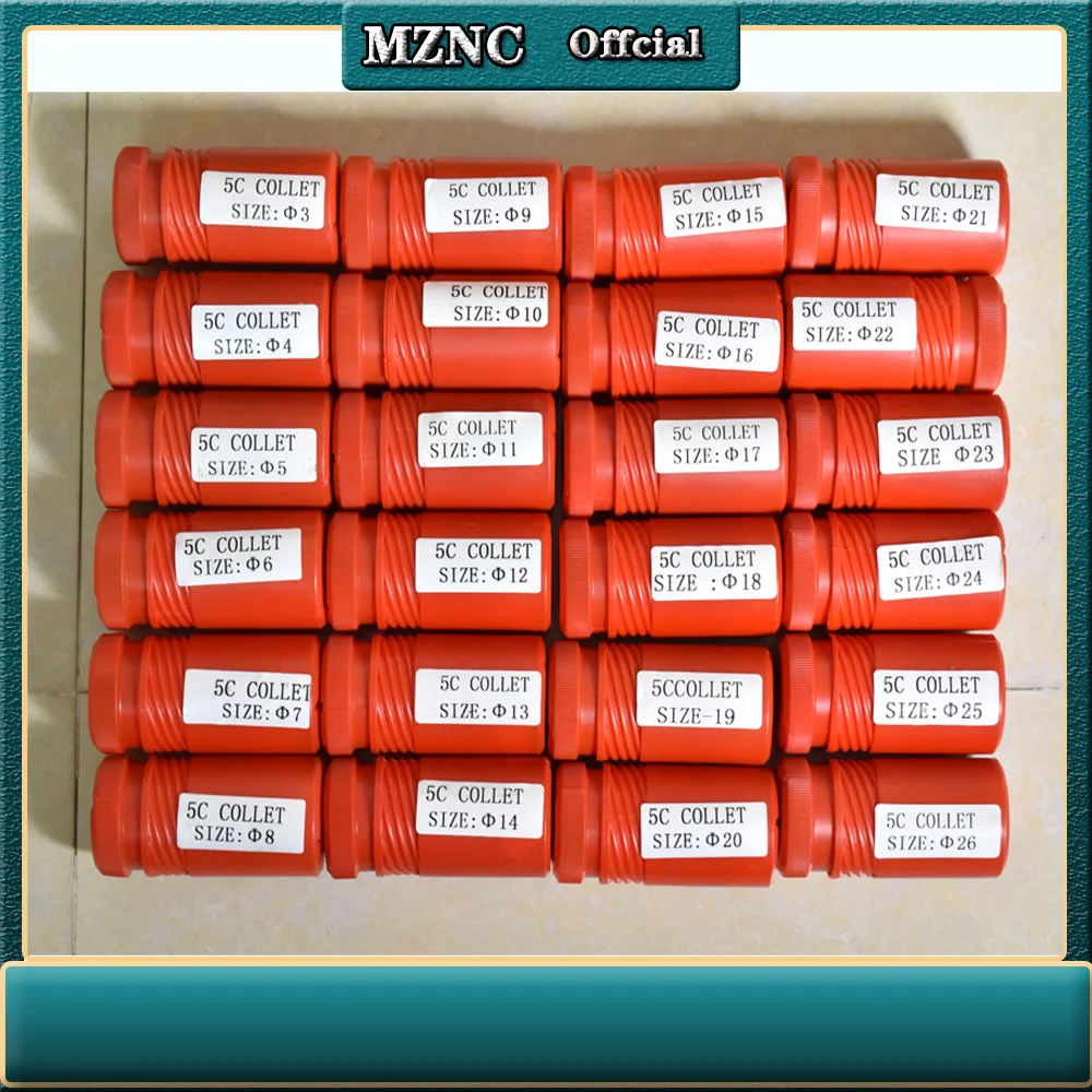 24pcs-set-collet-Round-type-5C-collet-spring-collet-chuck-range-from-3 ...