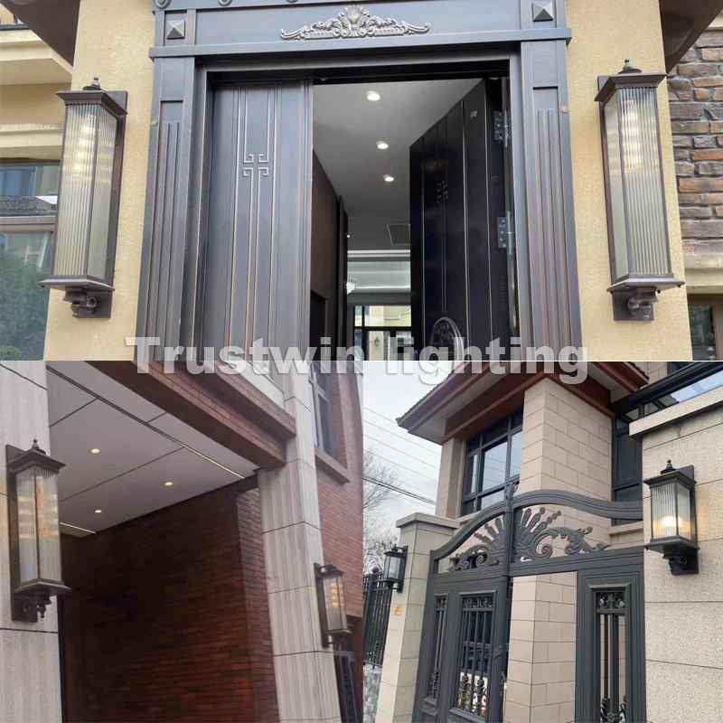 Американский европейский стиль отель вилла большой уличный настенный ...