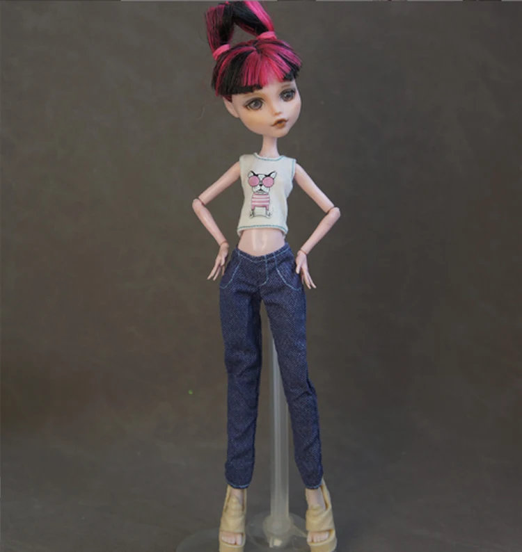 New Quality Doll Dress for Monster High doll Soft Casual Wear Handmade ...
