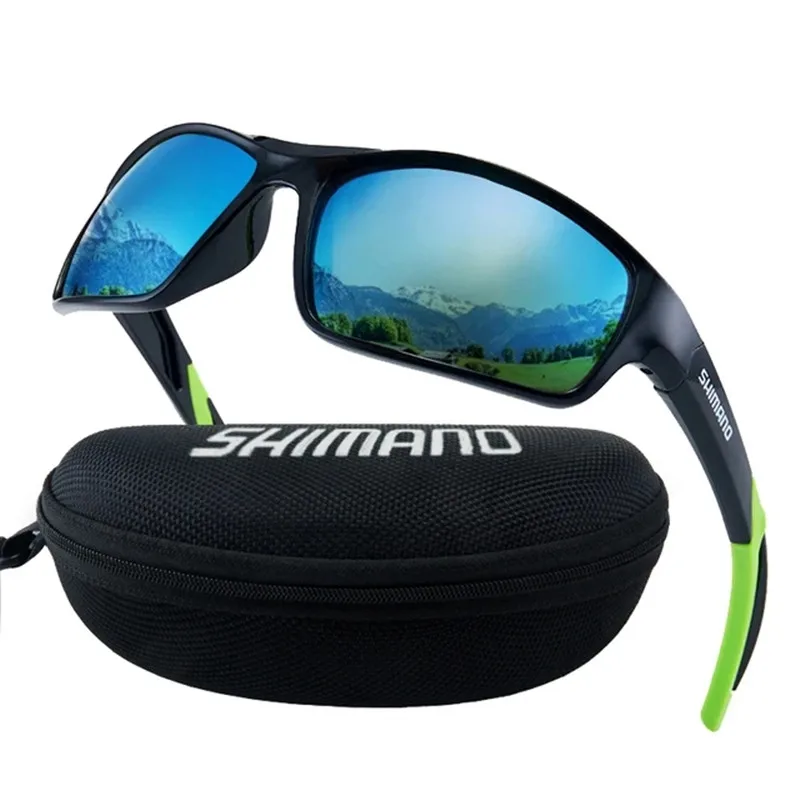 Shimano Polarized Fishing Sunglasses Men Women Sun Glasses Fishing ...