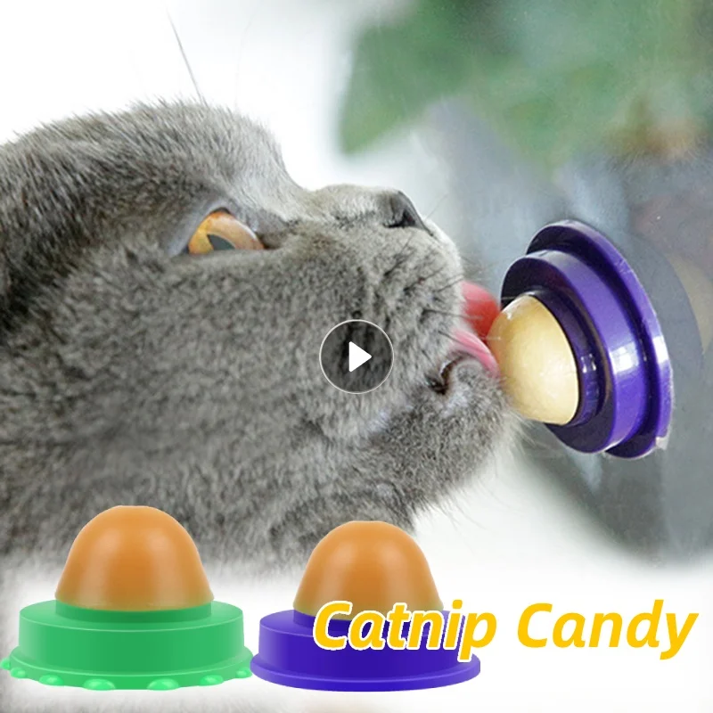 Healthy-Cat-Snacks-Catnip-Sugar-Candy-Licking-Nutrition-Gel-Energy-Ball ...