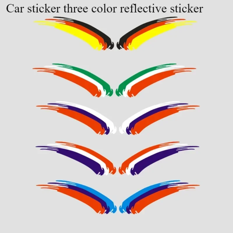 Car logo Germany German flag logo grille badge Decal sticker Car ...