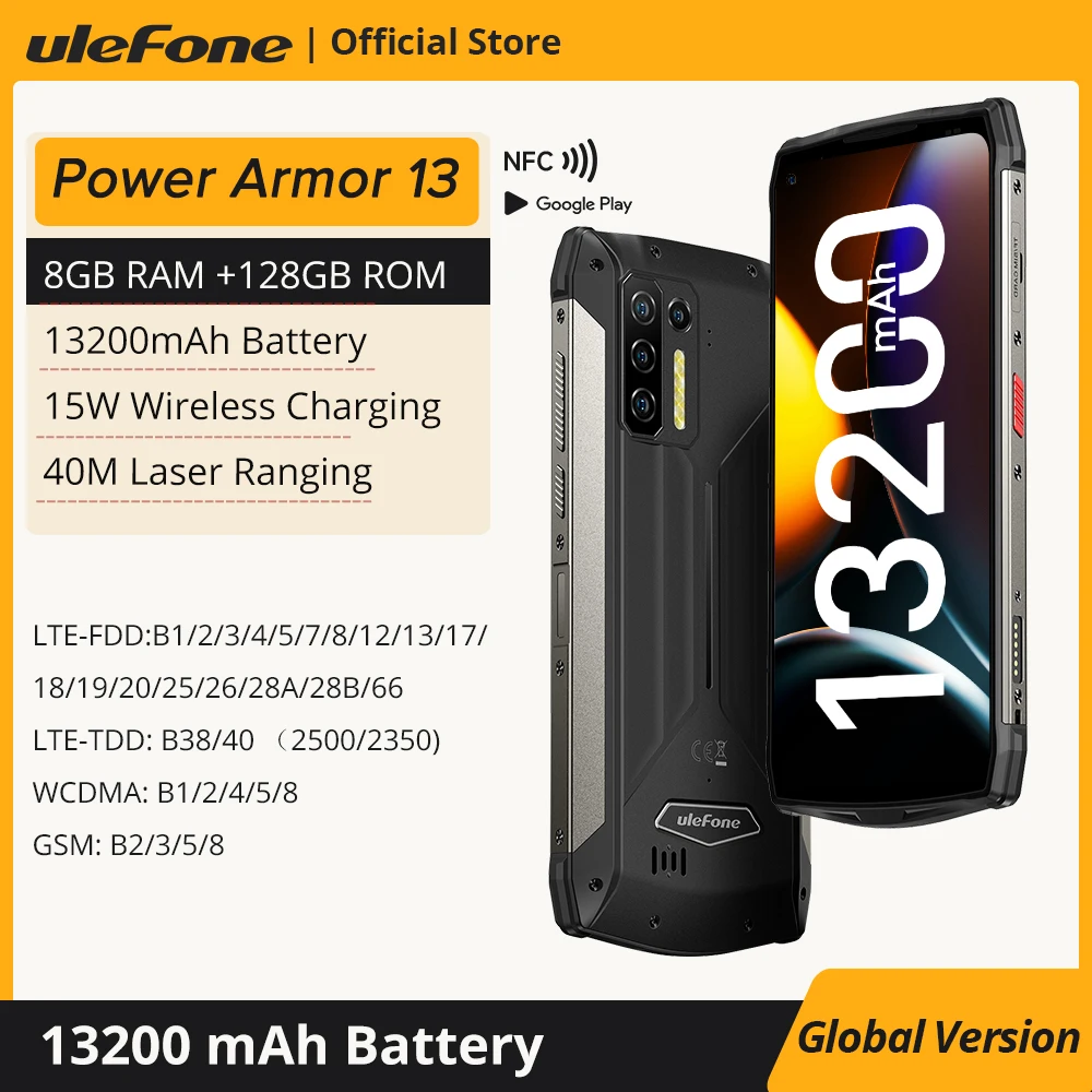 Ulefone-13-Armadura-Poder-13200mAh-Smartphone-Android-Robusto-Telefone ...