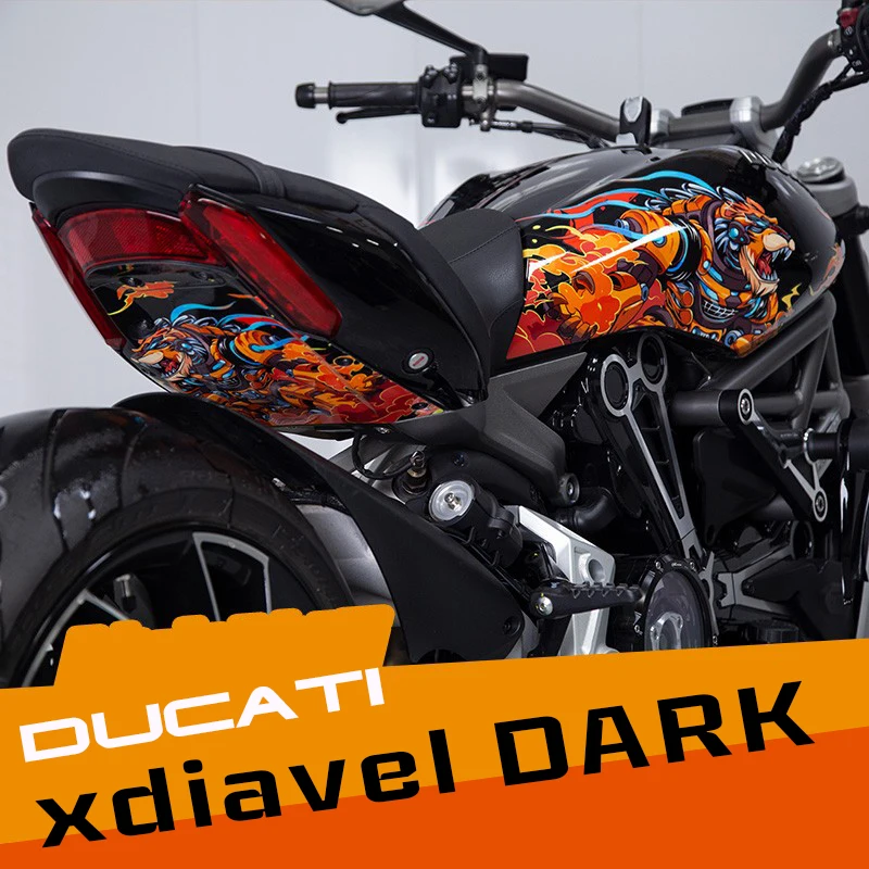 Applicable-to-DUCATI-devil-xdiavel-DARK-refitting-the-rear-seat-fuel ...