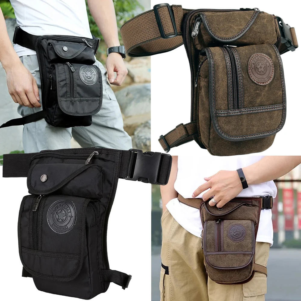 Motorcycle-Waist-Bag-Drop-Leg-Bag-Waterproof-Hard-Shell-Outdoor-Casual ...