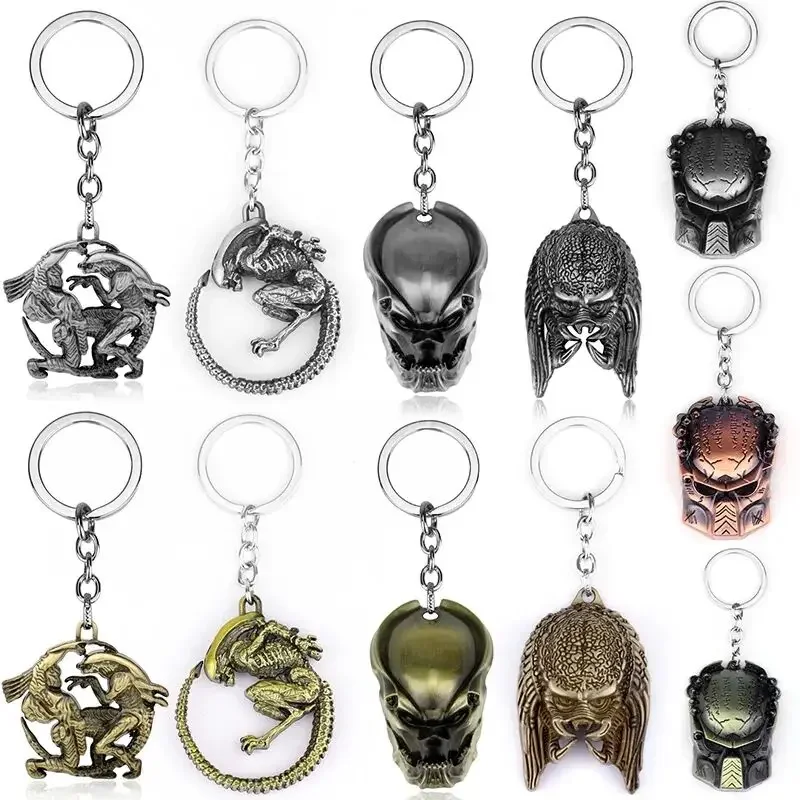 Movie-Restore-Scene-Aliens-Predator-AVP-Keychain-Alien-Queen-Figure ...