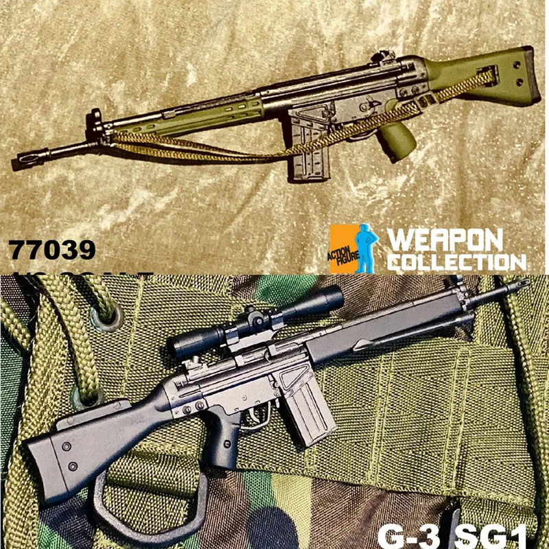 Dragon DML 1/6 Scale G3 Assault Rifle/G3SG1 Sniper Gun Model Weapon Collection 77025 / 77039 For ...