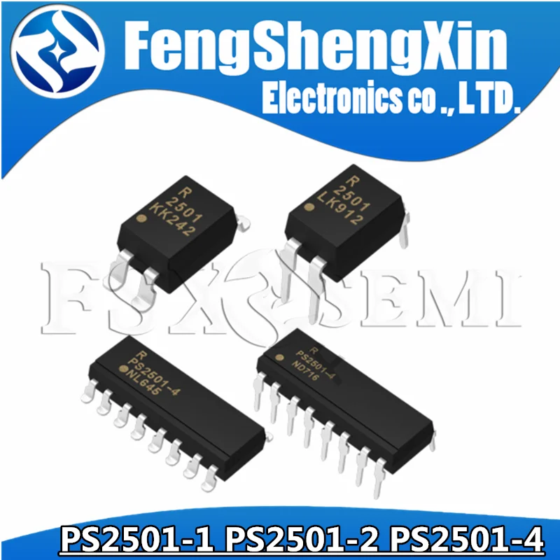 10pcs PS2501 1 PS2501 2 PS2501 4 PS2501 R2501 acoplador fotoelétrico| | - AliExpress