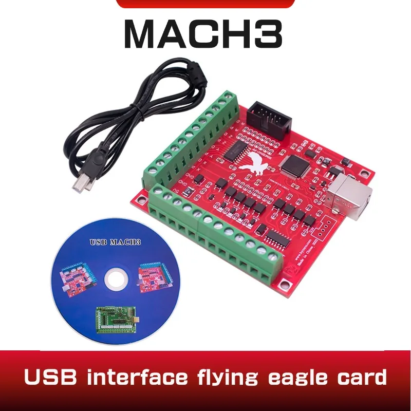 MACH3-CNC-USB-100Khz-Breakout-Board-4-Axis-Interface-Driver-Motion-Controller-CNC-USB-MACH3 ...