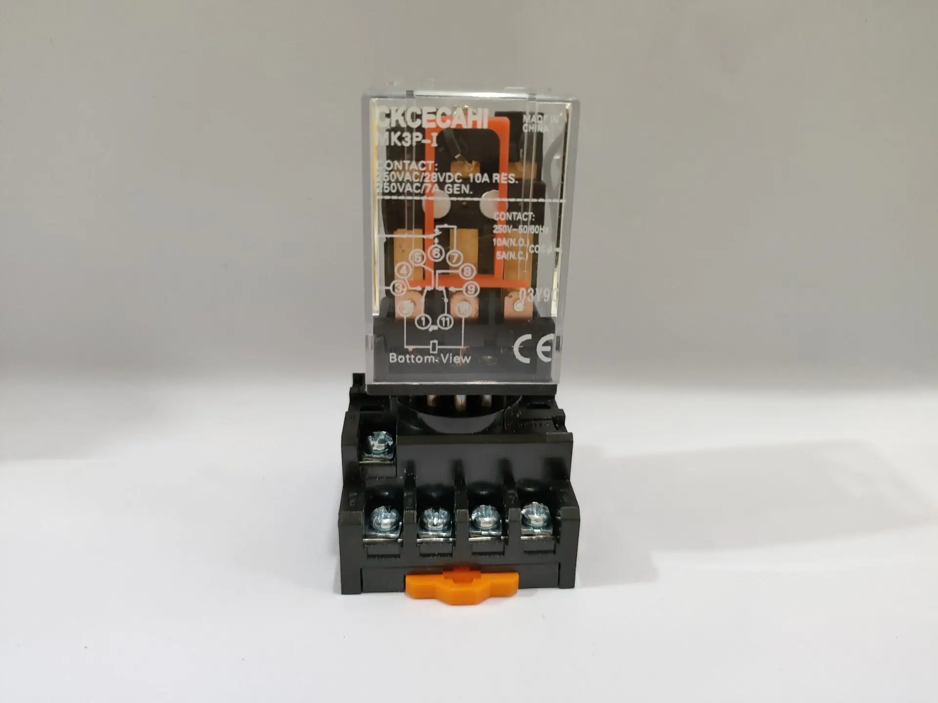 1 Set MK3P-I 11 Pin Relay Miniature Intermediate Relay 10A 250VAC ...