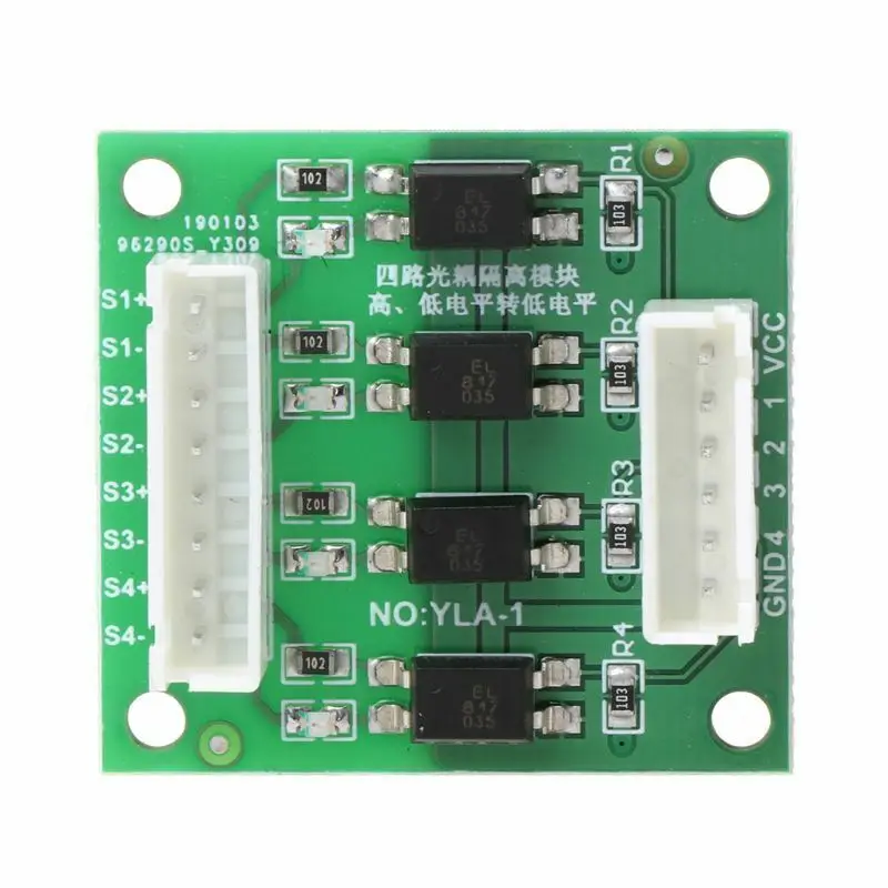 4-channel-12v-to-3-3v-5v-PC817-input-optoisolator-optocoupler-with ...