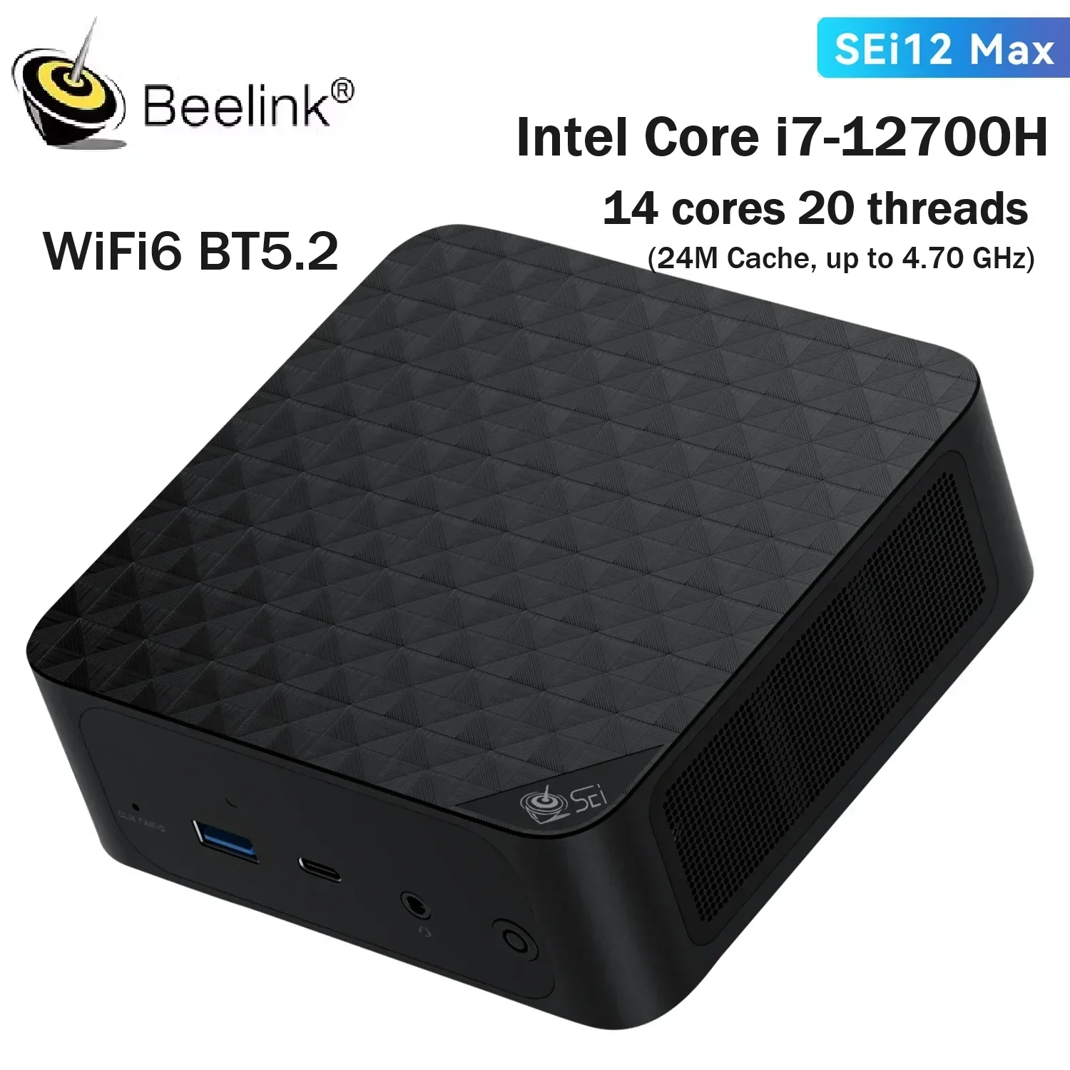 Beelink-SEi12-Max-Intel-i7-12700H-MINI-PC-WiFi6-BT5-2-32GB-DDR5-5600Mhz ...