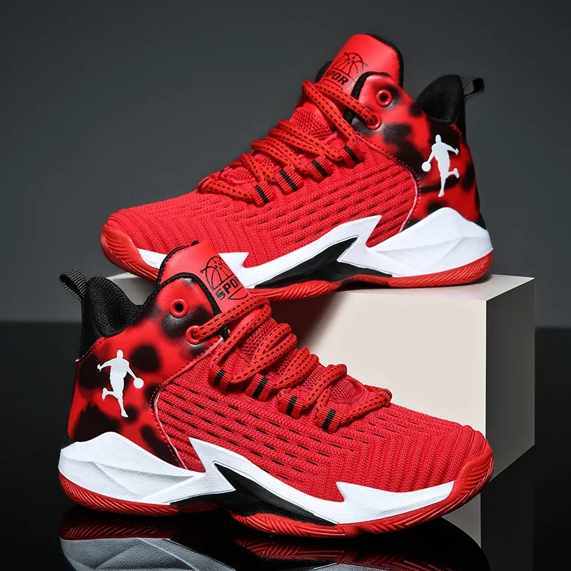 New-Kids-Brand-Basketball-Shoes-Breathable-Comforthable-Children-Sport ...