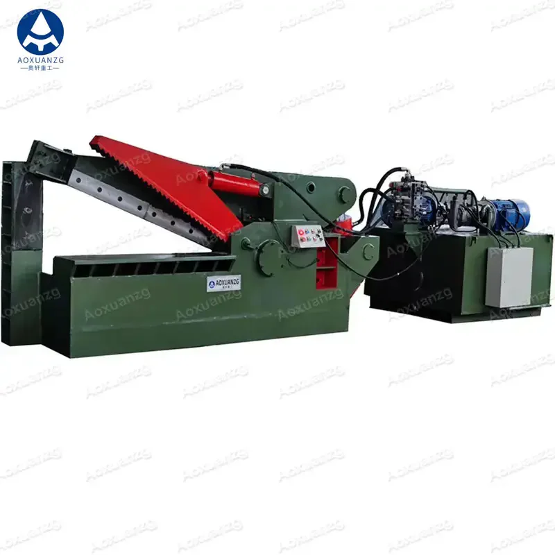 400T-Crocodile-scissors-hydraulic-alligator-scrap-shearing-machine-with ...