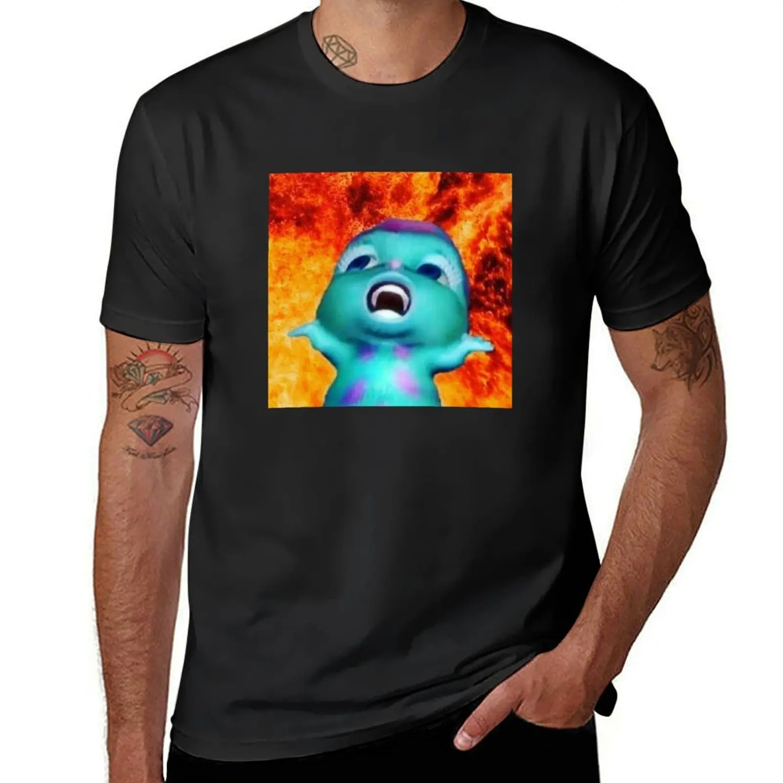 Camiseta-de-Bibble-Meme-Fire-para-hombre-ropa-de-verano-camisetas-altas ...