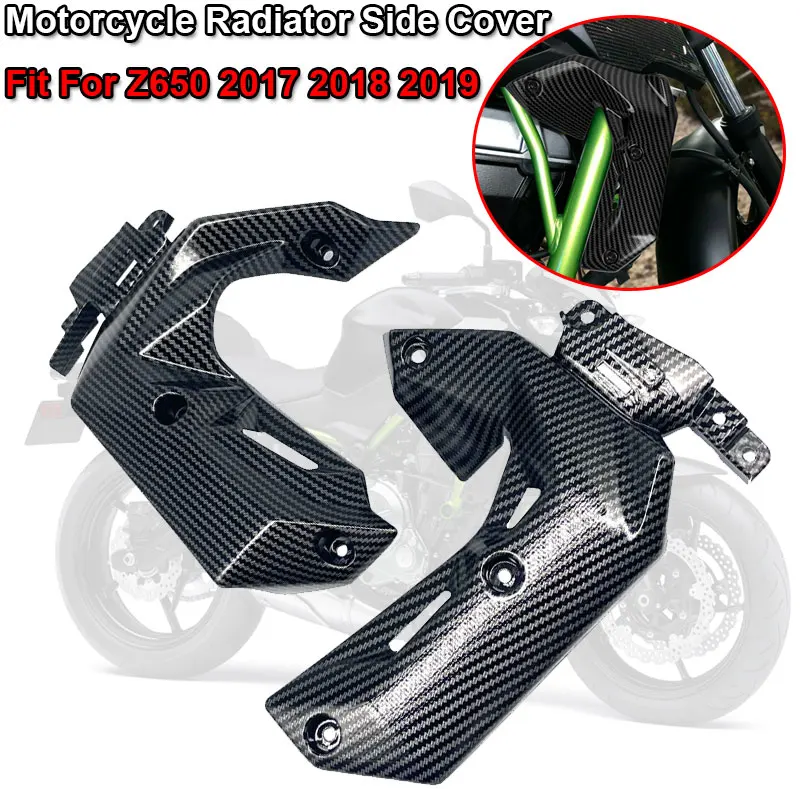 Z-650-Motorcycle-Accessories-Fairing-Part-Left-Right-Radiator-Cover ...