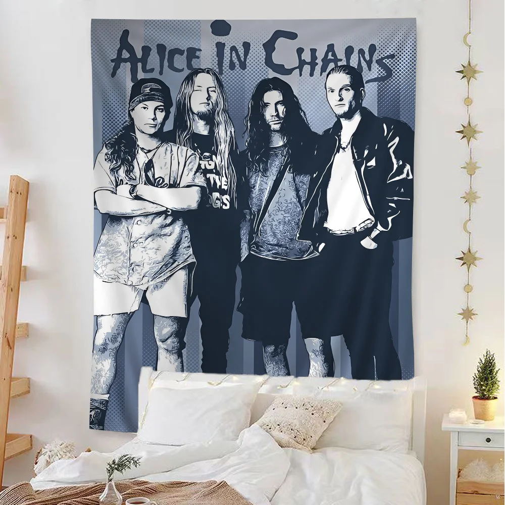 Alice-In-Chains-Colorful-Tapestry-Wall-Hanging-Bohemian-Wall-Tapestries ...