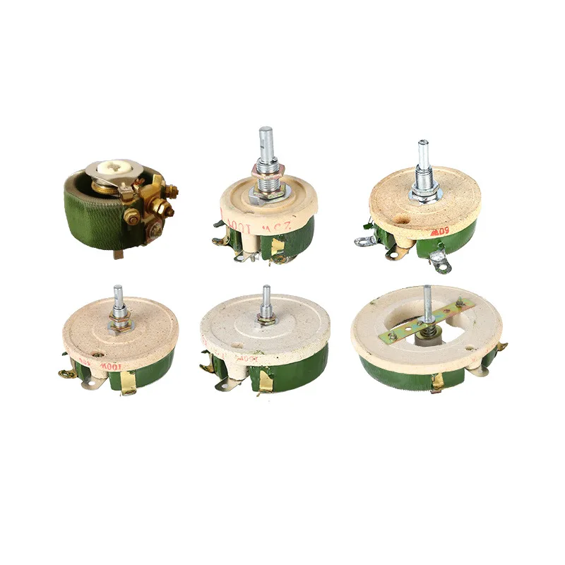 BC1-50W High Power Rheostat Rotary Variable Wire Wound Adjustable ...