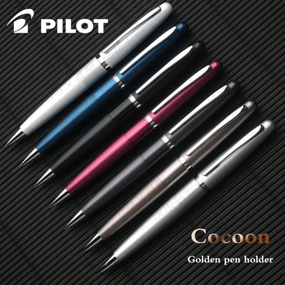 1pcs Japan Pilot Ballpoint Pen Cocoon Metal 0.7mm Smooth Writing Excellent Design Award Business ...