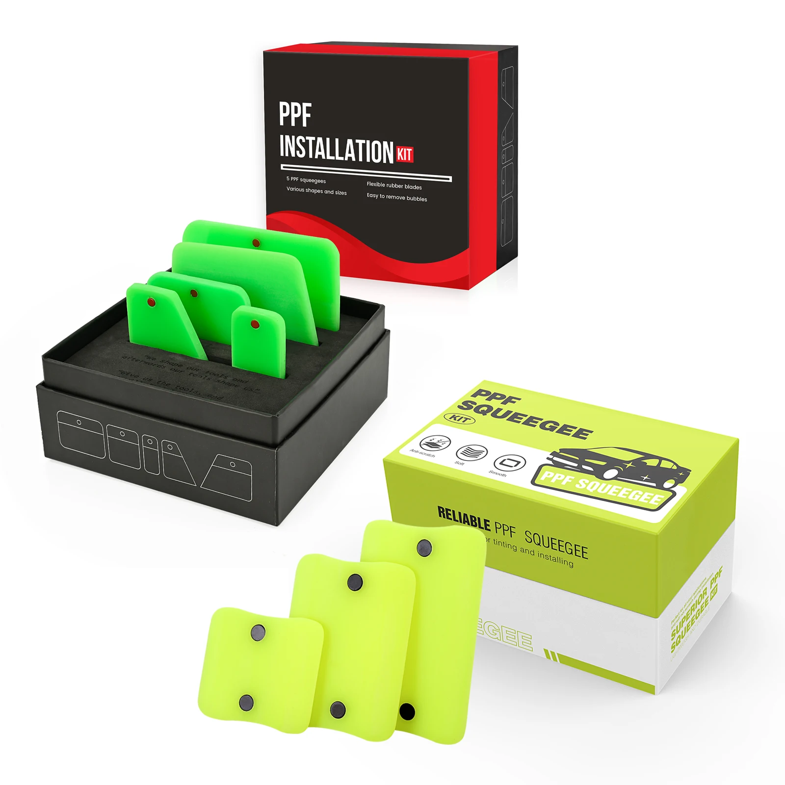 FOSHIO-Magnet-PPF-Squeegee-Tool-Kit-For-Window-Tinting-Car-Film ...