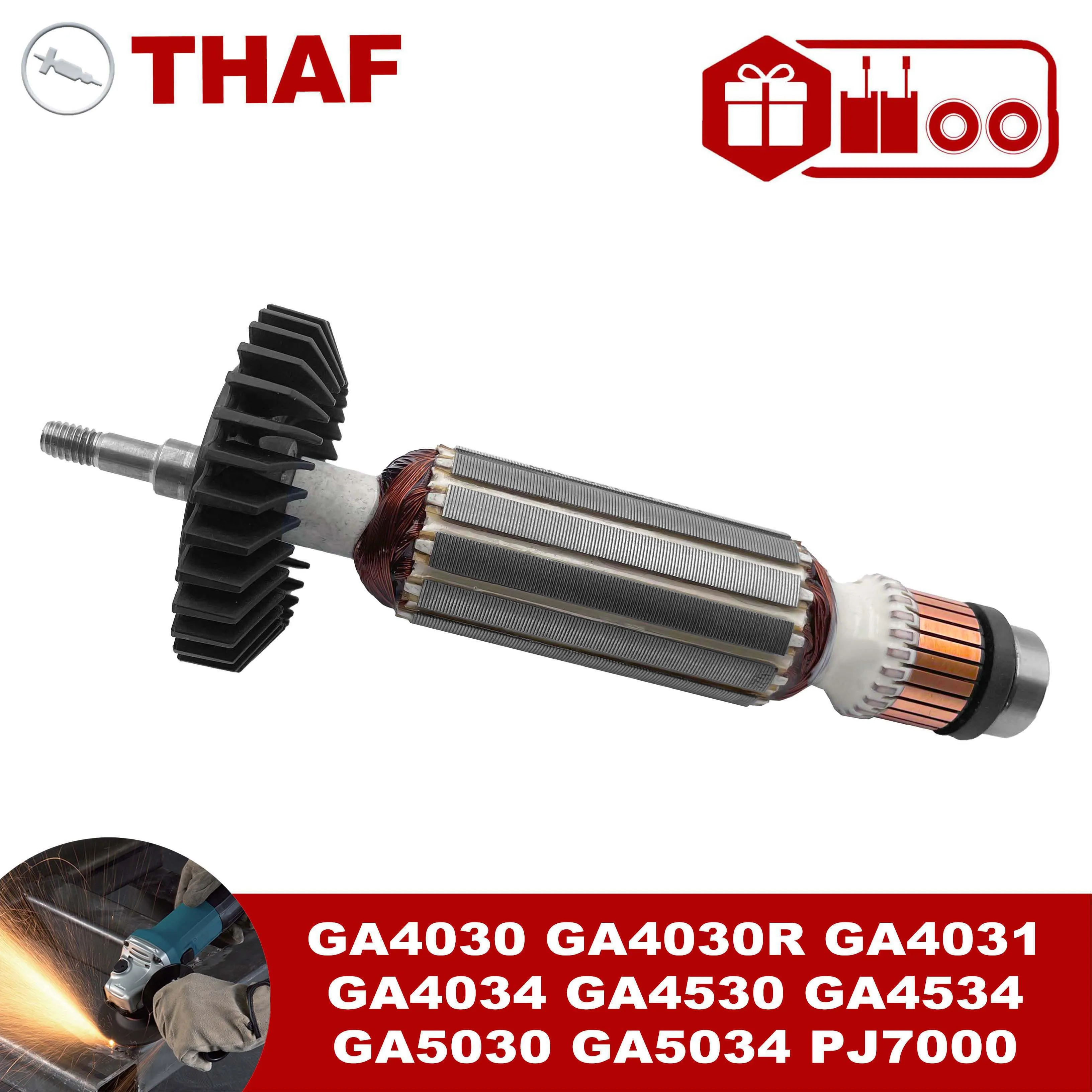 AC220V-240V-Armature-Rotor-Anchor-for-MAKITA-Angle-Grinder-GA4030 ...