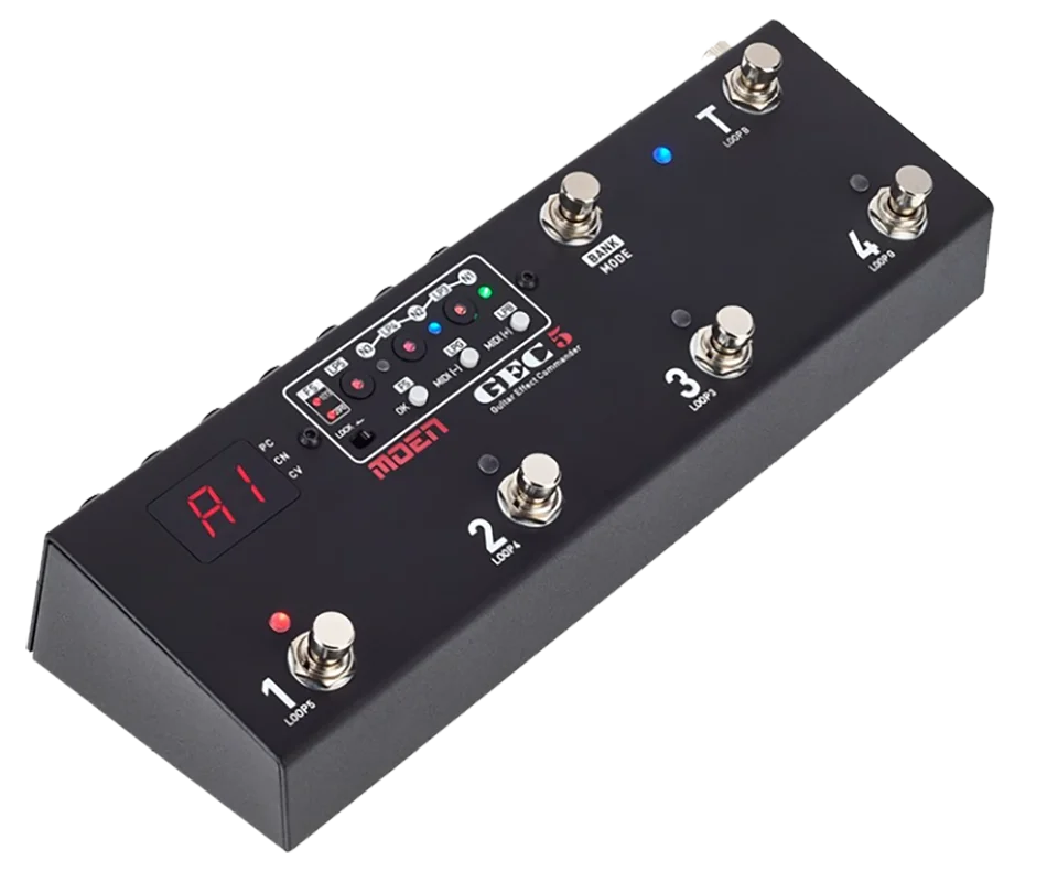 Guitar pedal switcher gec5