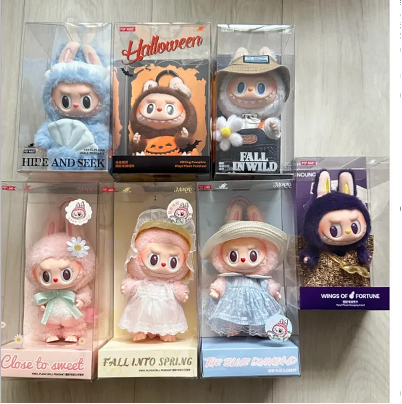 Calidad-Mokoko-17-cm-Monster-Labubu-Macarone-Labubu-llavero-primavera ...