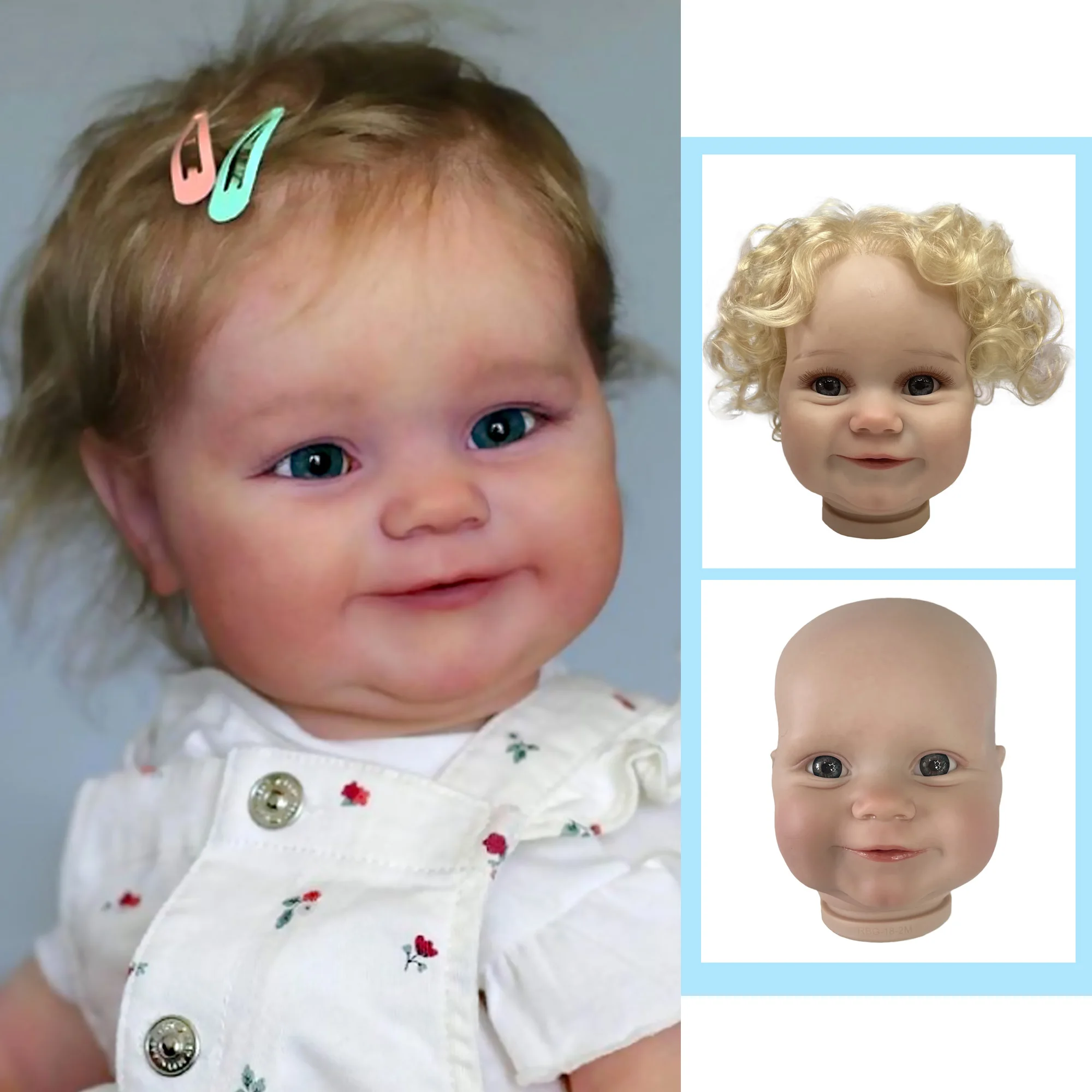 60CM Maddie Reborn Boneca Kit Artesanal Pintado Bonito Vinil Kits Com ...