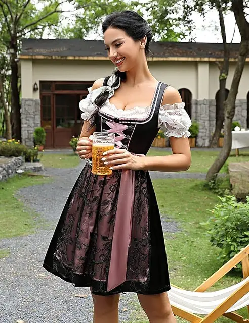 Woodriver 4 Way Pressure Clamping Women's Oktoberfest Costume Adult ...