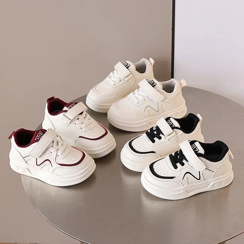 Fashion Girls' Shoes Spring New Boys Shoes Simple Kids Casual Shoe Soft ...