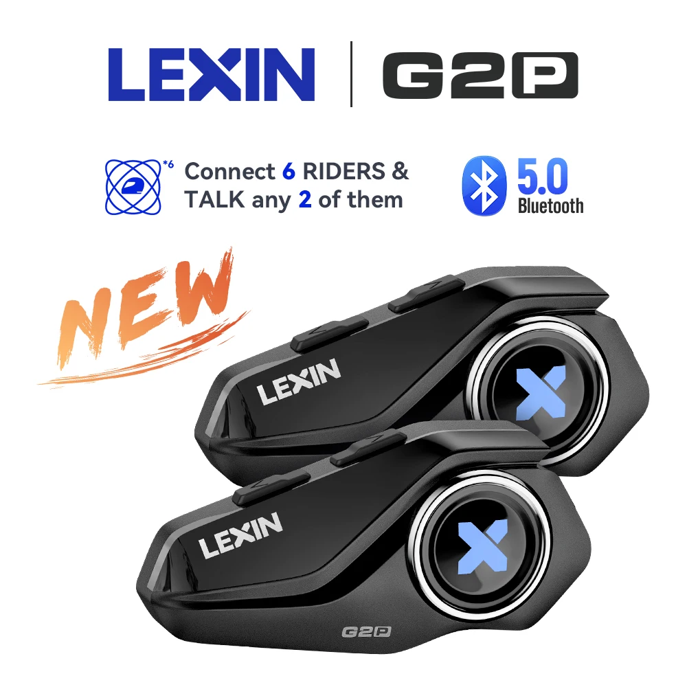 Lexin-G2P-Motorcycle-Intercom-Helmet-Bluetooth-Headsets-Handsfree-Communicator-Up-to-6-Riders ...