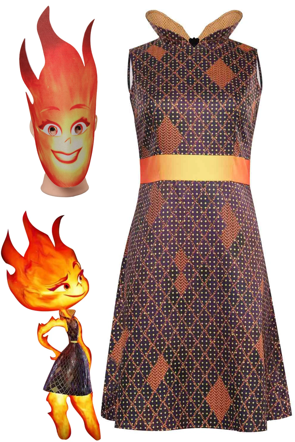 How To Make Flame Princess Costume