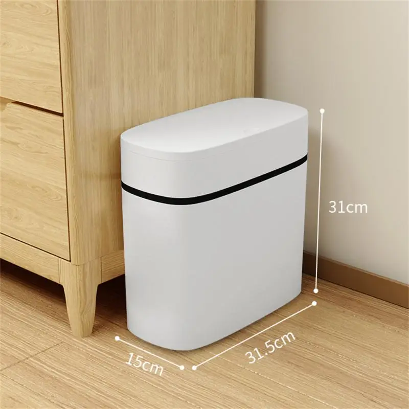 Bathroom-Waste-Bins-Press-Type-Trash-Can-Household-Waterproof-Dustbin ...