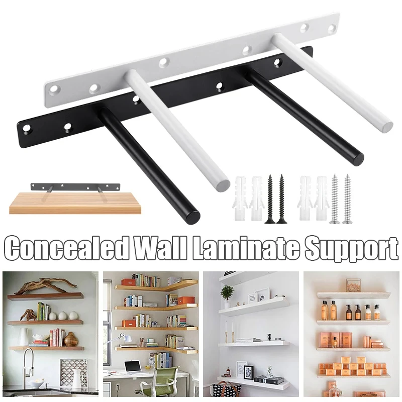 1PCS-Double-T-shaped-Wall-Mounted-Bracket-Invisible-Concealed-Floating ...