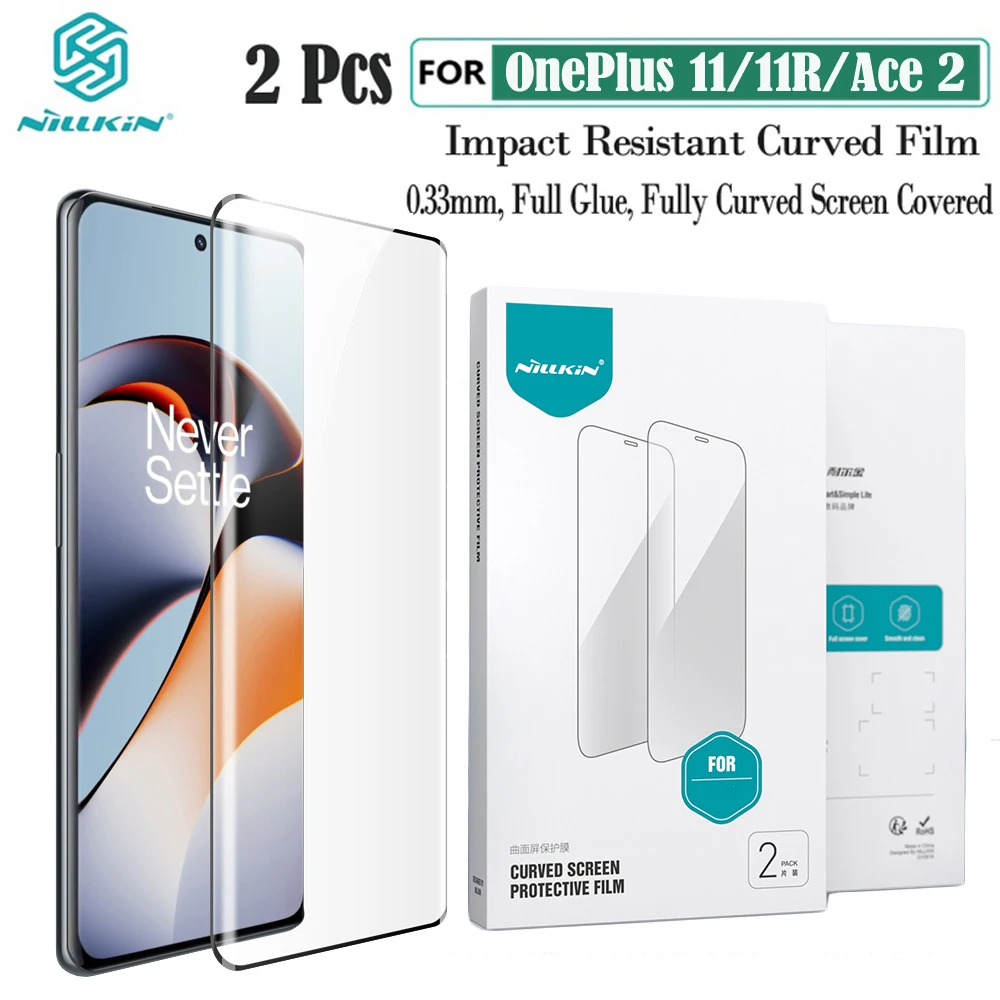 2Pcs-For-OnePlus-11-11R-Soft-Film-For-Curved-Screens-Nillkin-Impact ...