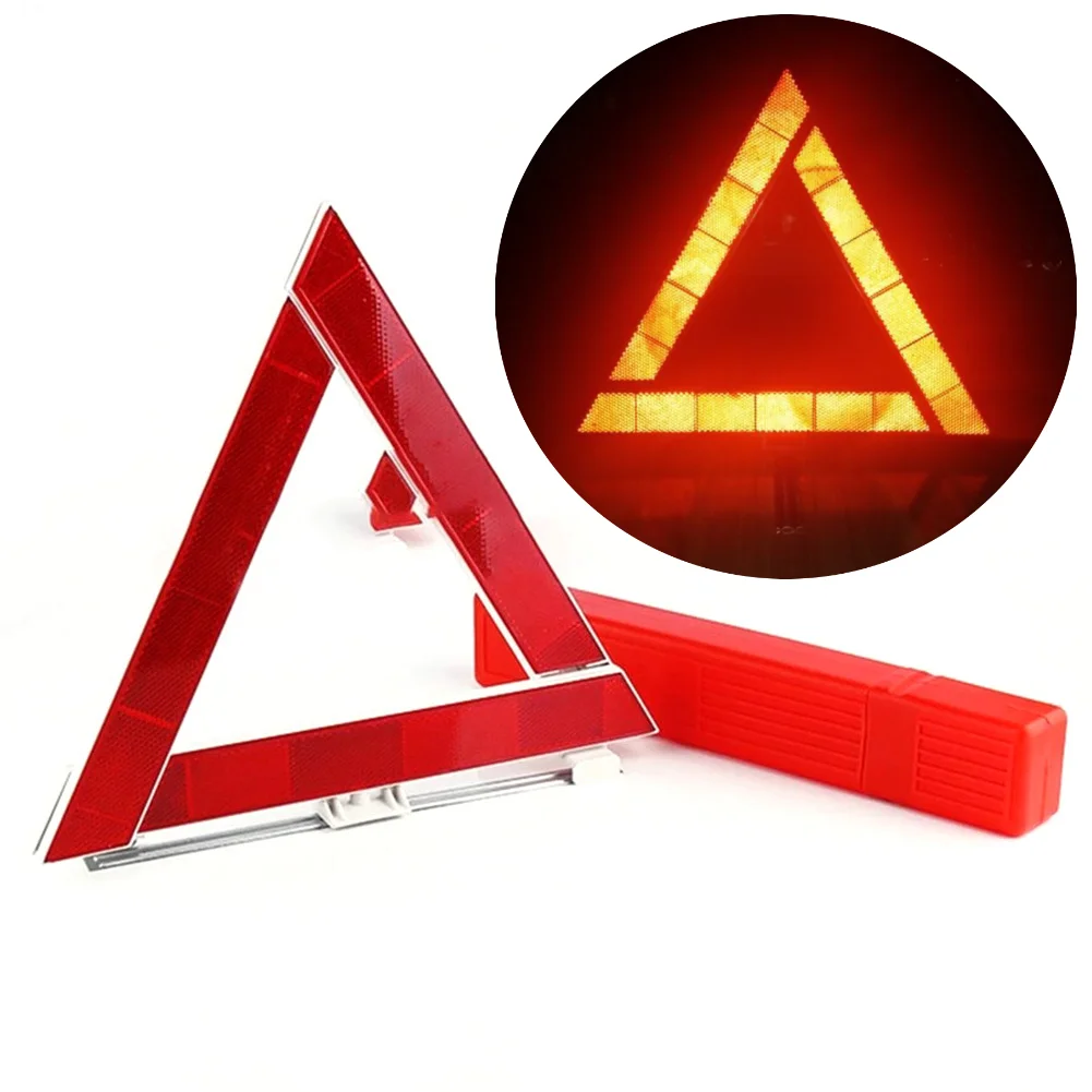 Car Tripod Folded Stop Sign Reflector Car Emergency Breakdown Warning ...