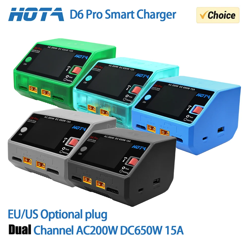 HOTA-D6-Pro-AC-200W-DC-650W-15A-2X325W-2X15-ACharger-With-Wireless ...