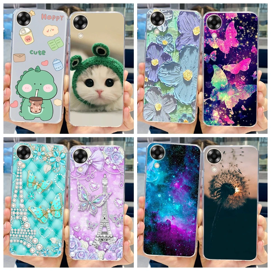 For-OPPO-A17K-CPH2471-Phone-Case-Oppo-A17-CPH2477-Cute-Painted-Soft ...