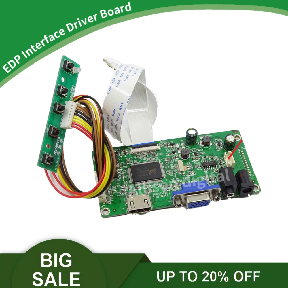 Kit-de-Monitor-de-placa-de-Control-EDP-para-NT156WHM-N12-NT156WHM-N21 ...