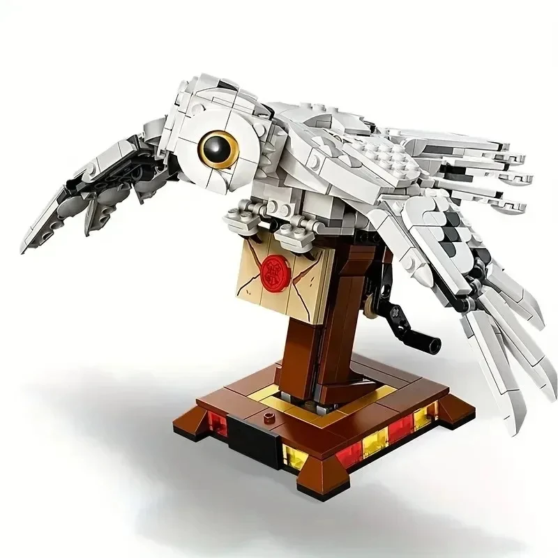 Miniso-Disney-White-Owl-Messenger-Hedwiger-Building-Blocks-para-Crian ...