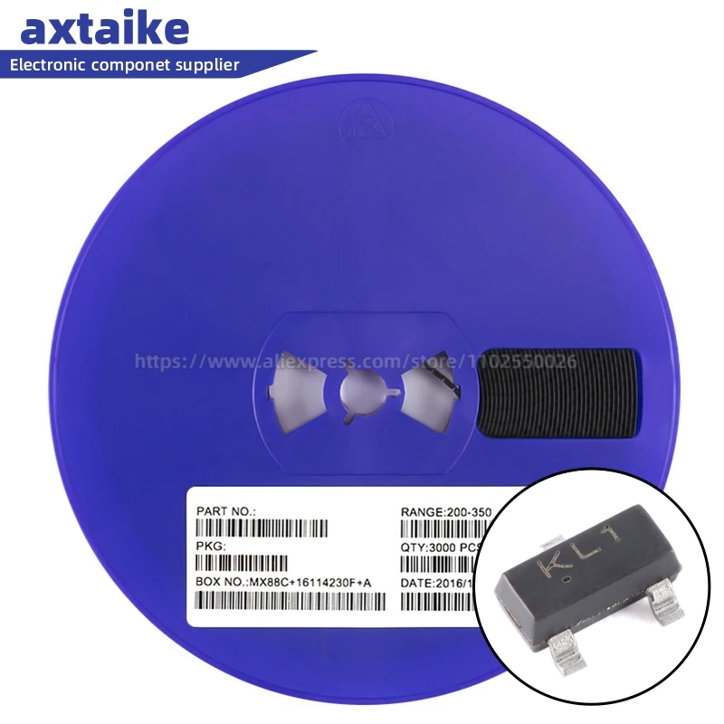 3000PCS-BAT54-BAT54A-BAT54C-BAT54S-KL1-KL2-KL3-KL4-L4W-WV3-WW1-WV4-SOT ...