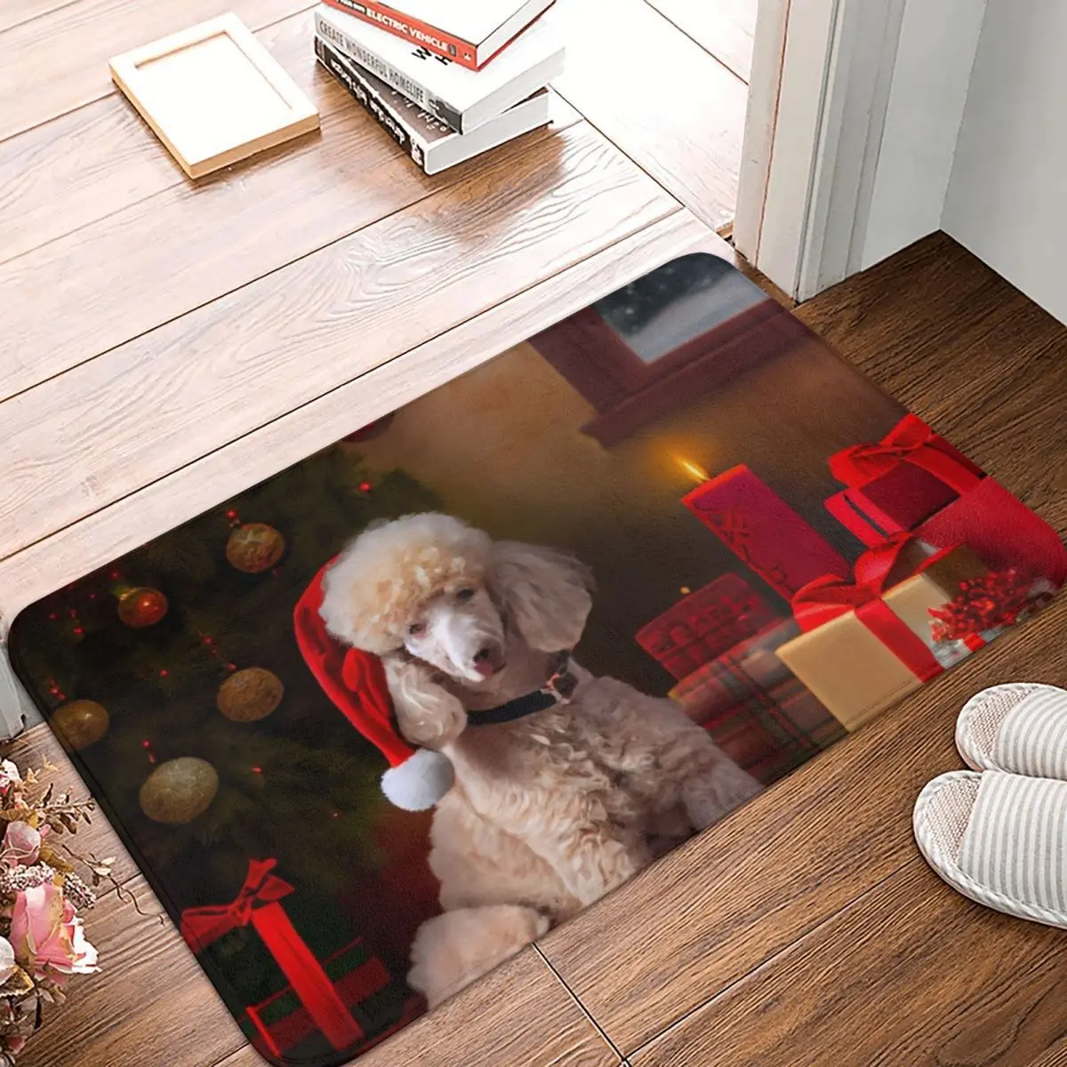 Poodle Cute Pet Dog (7) Doormat Rug Carpet Mat Footpad Polyester Non ...