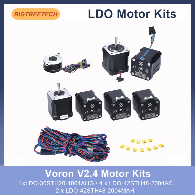 LDO-Voron-V2-4-Motor-Kits-RevC-1-8-NEMA17-Stepper-Motor-180-C-LDO ...