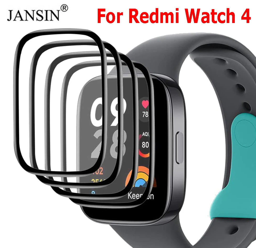 For-Xiaomi-Redmi-Watch-4-Screen-Protector-Smartwatch-Anti-scratch-Full ...
