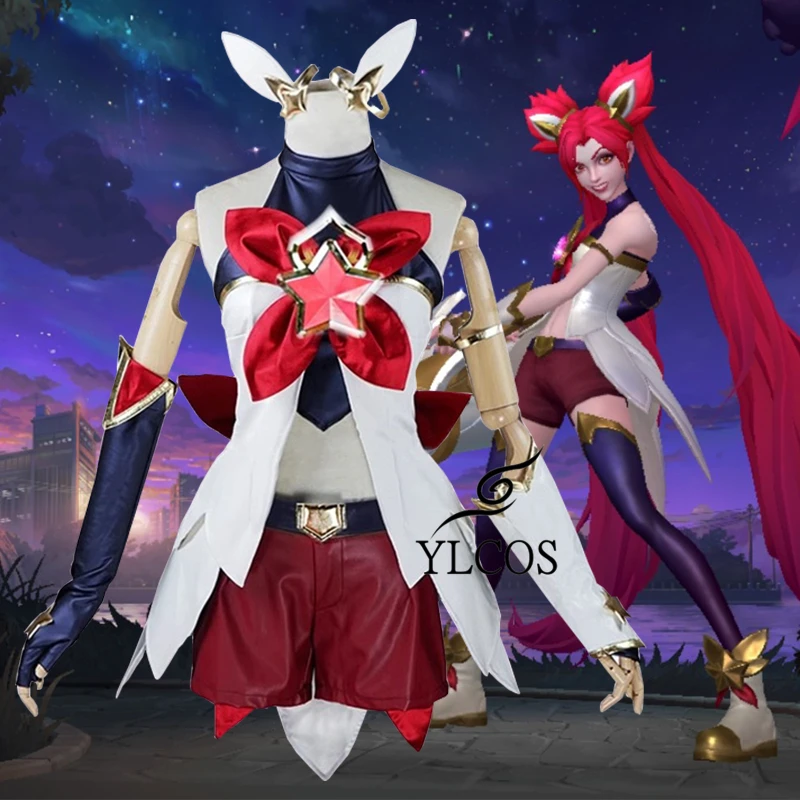 Game-LOL-Star-Guardian-Jinx-Cosplay-Skin-Costume-For-Women-Girl ...