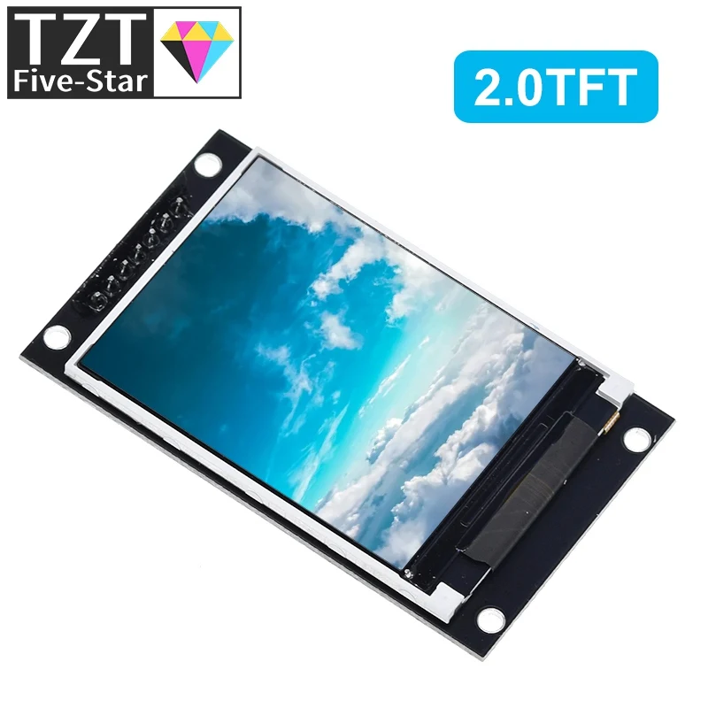 2.0 Inch Tft Display Oled Lcd Drive Ic St7789v 240rgbx320 Dot-matrix Spi Interface For Arduio ...
