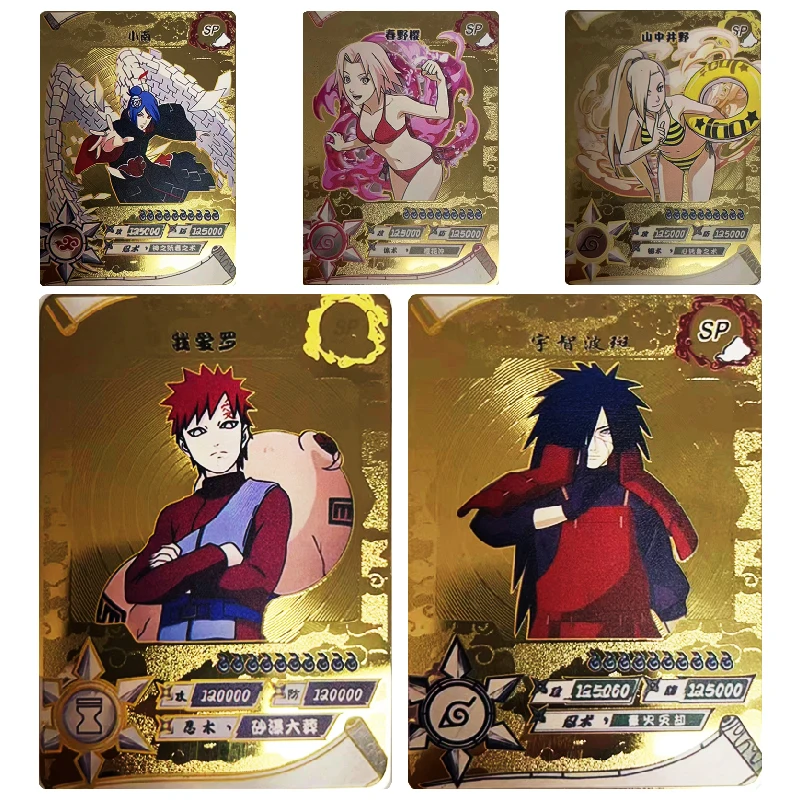 Naruto-Metal-Card-Sp-Series-Anime-Characters-Uchiha-Madara-Konan-Haruno ...
